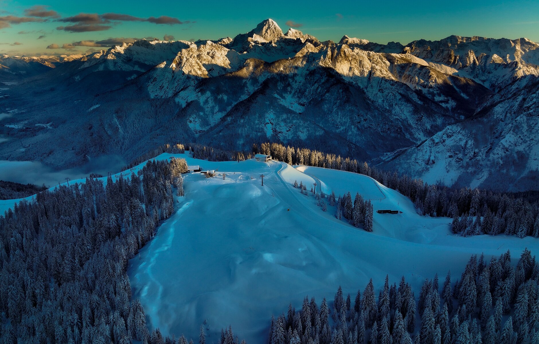 Skifahren in Tarvisio